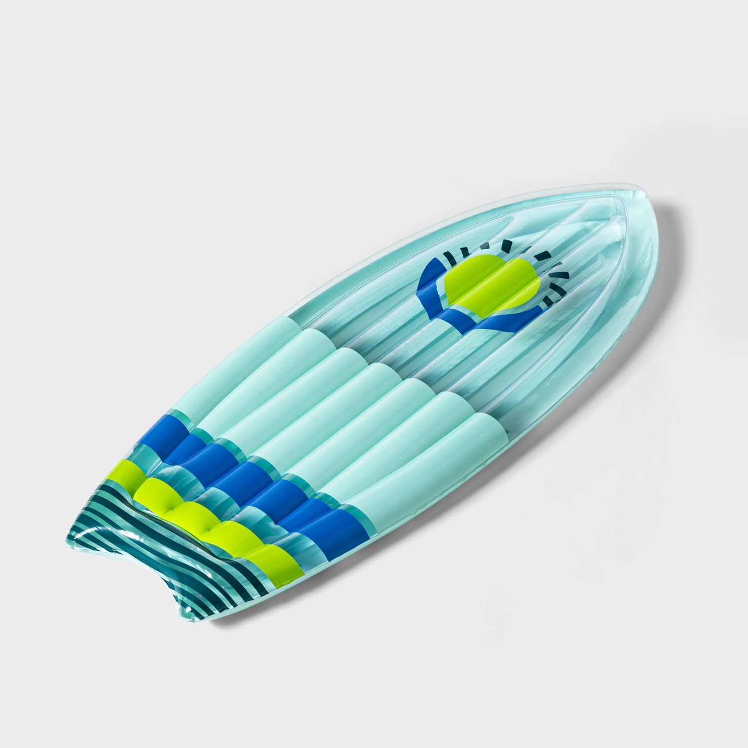 Inflatable Surf Board Pool Float Blue - Sun Squad 1 ct | Shipt