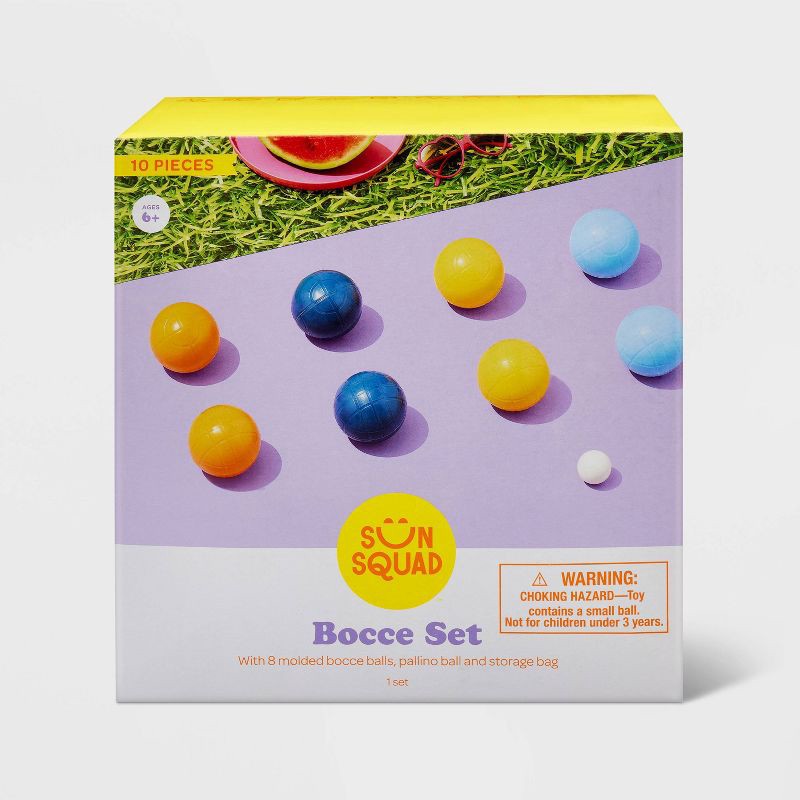 Bocce Molded Plastic Toss Game Set - Sun Squad 1 ct | shipt