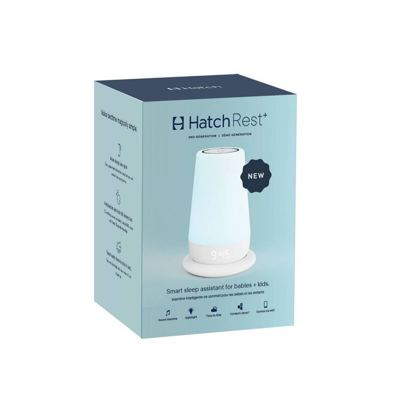 Hatch Rest+ 2nd Gen All-in-one Sleep Assistant, Nightlight & Sound ...