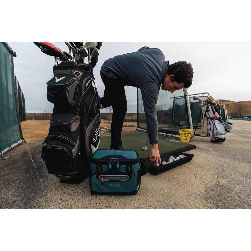 Titan by Arctic Zone Deep Freeze Zipperless Hardbody 8qt Cooler ...