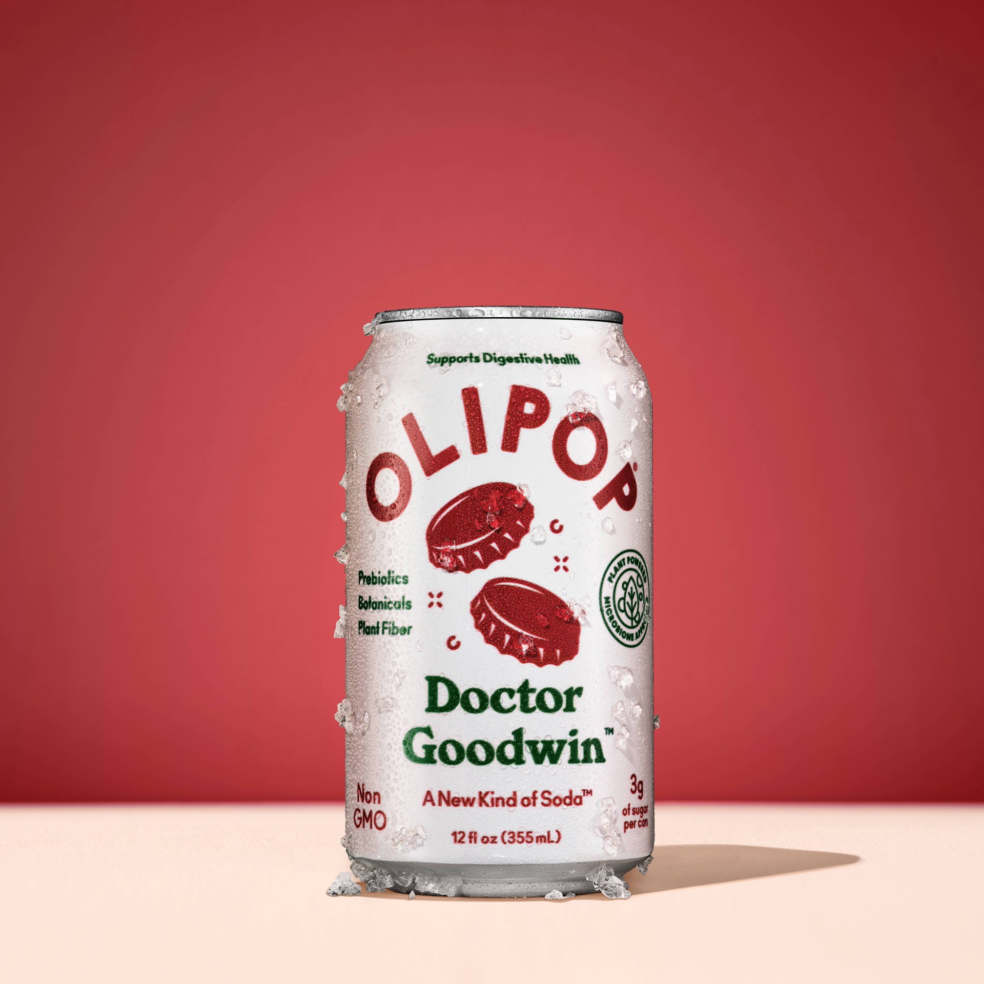 OLIPOP Doctor Goodwin Soda - 12 fl oz 1 ct | Shipt