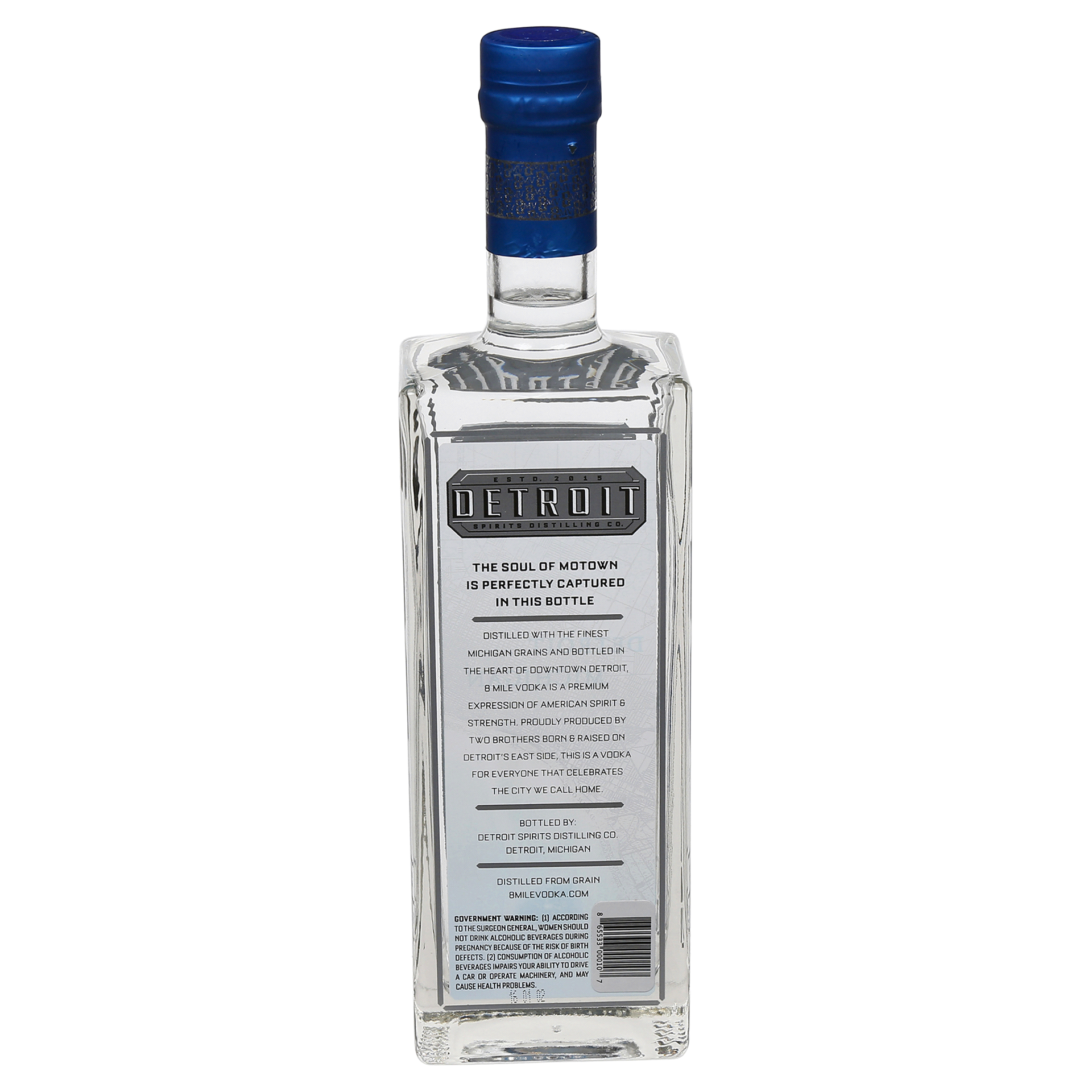 Detroit Bold Eight Mile Vodka 750 ct | Shipt