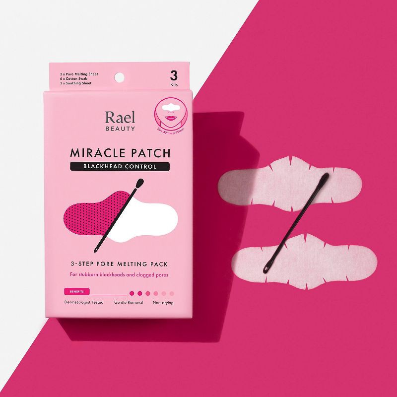 Rael Miracle Patch 3-Step Pore Melting Pack - 3ct 3 ct | Shipt