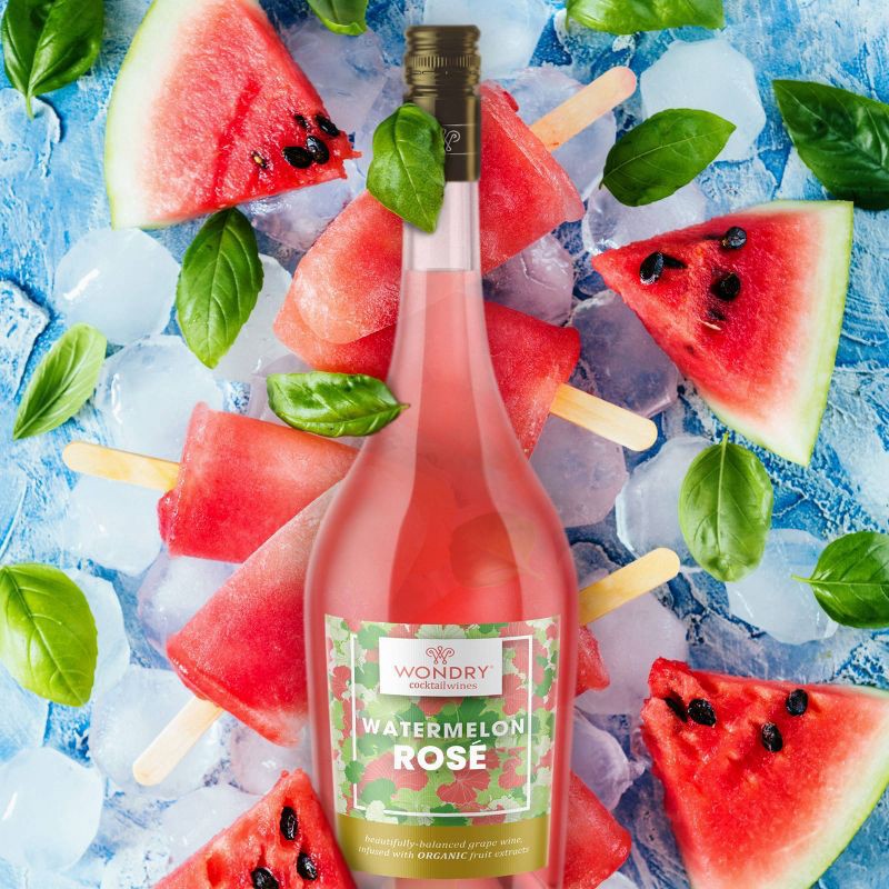 Wondry Cocktail Wines Watermelon Rose - 750ml Bottle 750 ml | Shipt