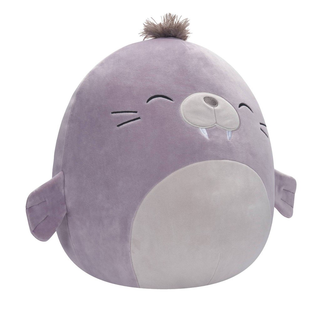 Squishmallows 16" Kwame the Gray Walrus Plush Toy 1 ct | Shipt