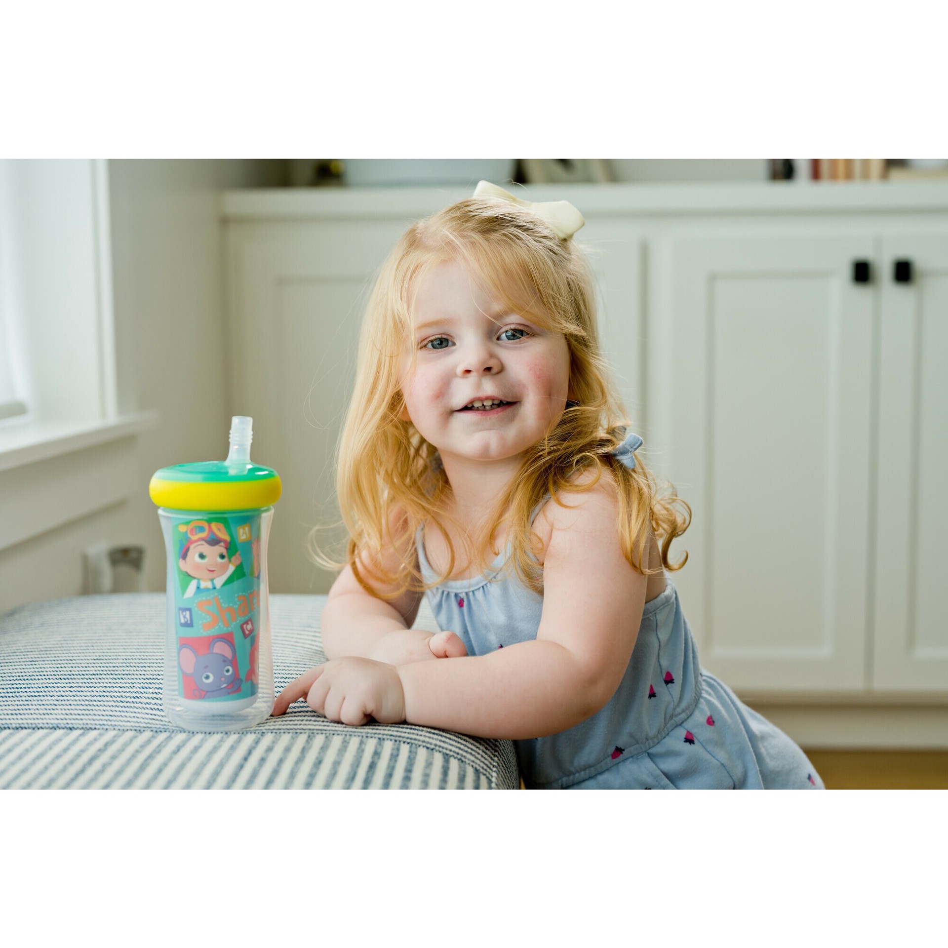 The First Years 9oz Insulated Cocomelon Portable Straw Cup 9 oz | Shipt