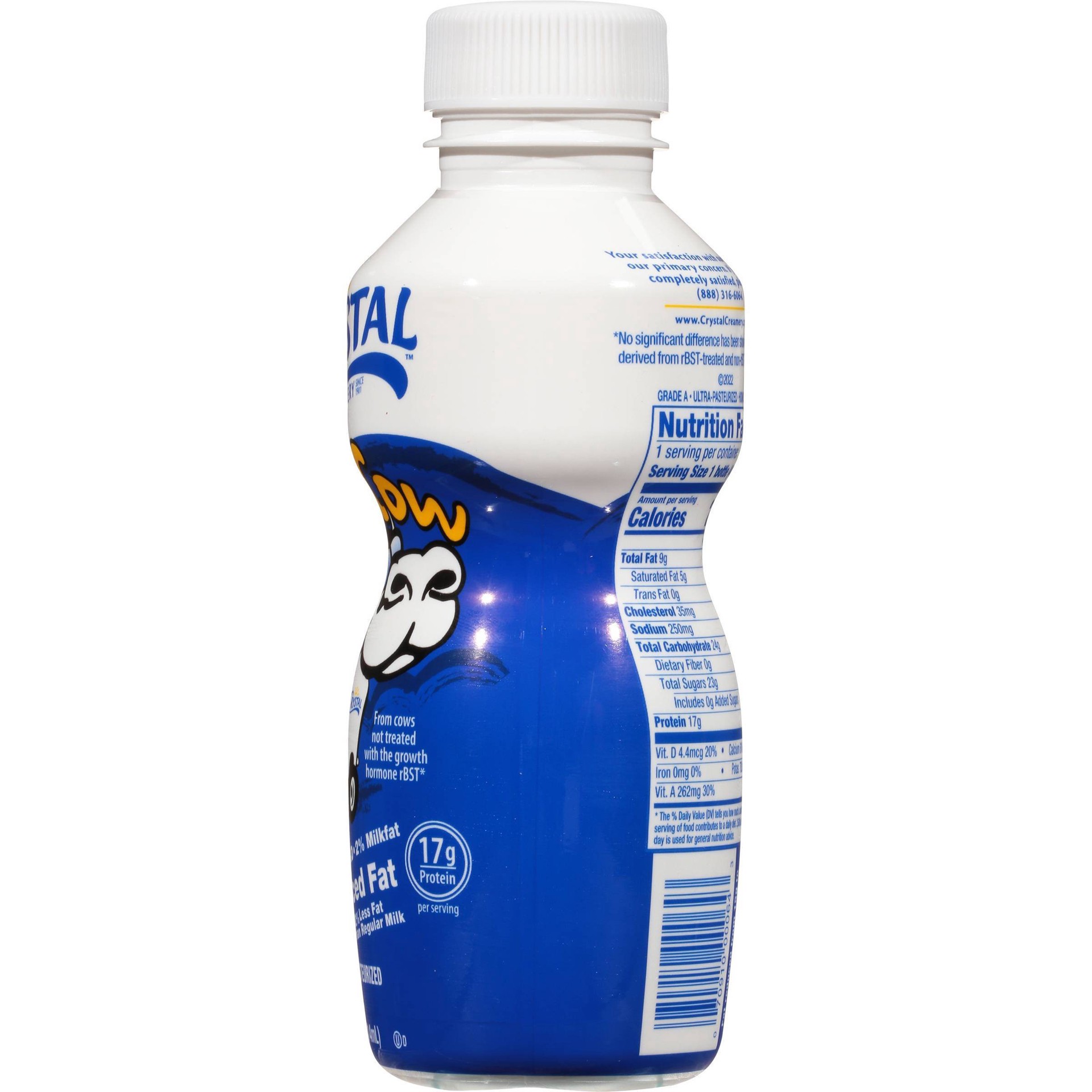 Crystal Creamery Crystal Cool Cow 2% Reduced Fat Milk - 14 fl oz 14 fl ...