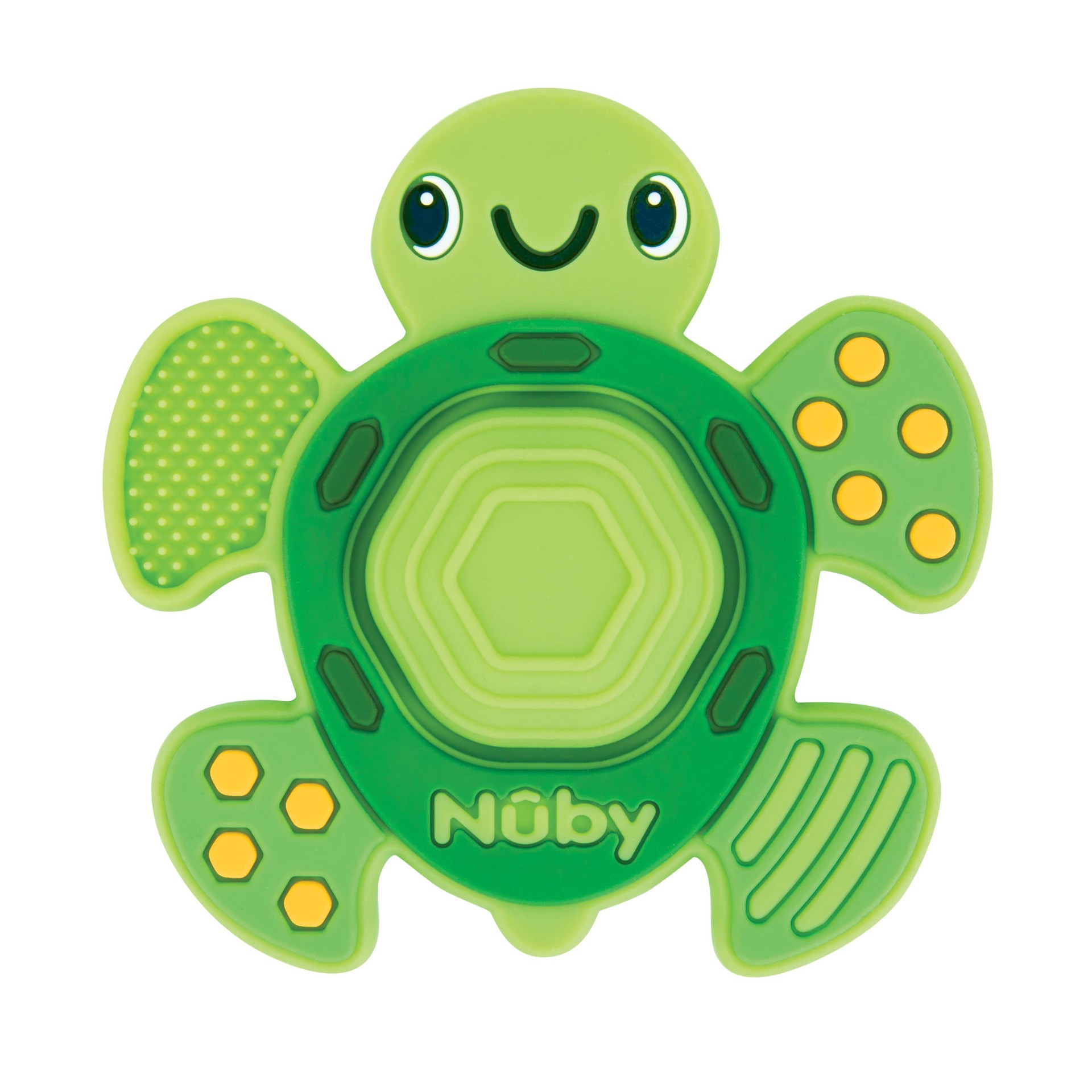 Nuby Turtle Sensory Poppers Teether 1 ct | Shipt