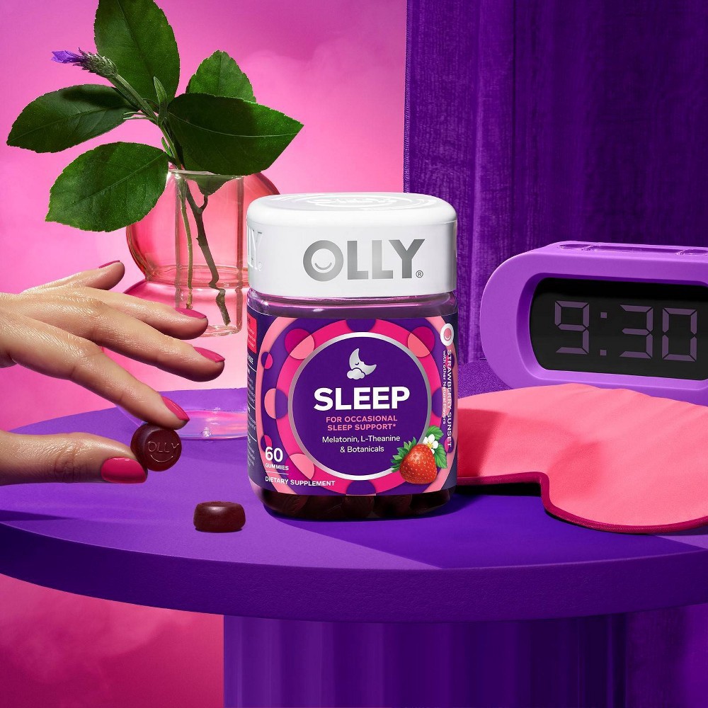 Olly Fast Dissolve Sleep Gummies - Strawberry - 60ct 60 ct | Shipt