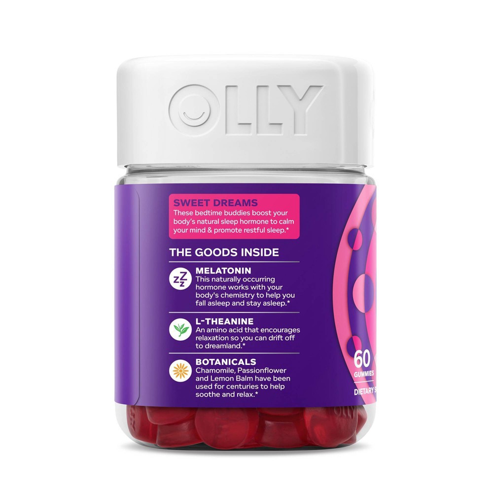 Olly Fast Dissolve Sleep Gummies - Strawberry - 60ct 60 ct | Shipt