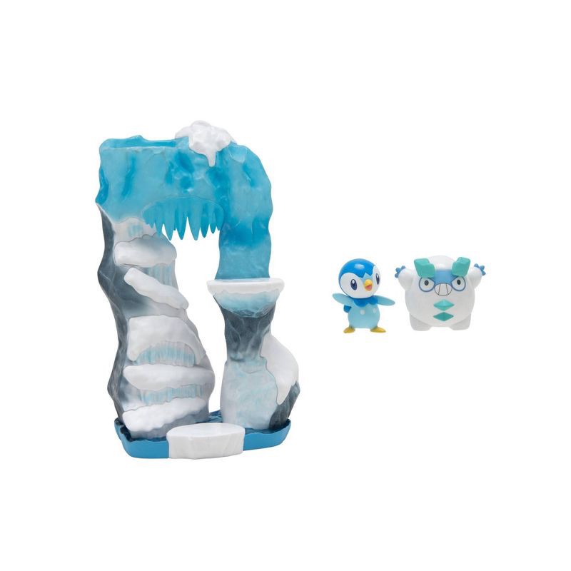 Pokemon Pokémon Select Snowy Hill Glacier Environment Display with ...