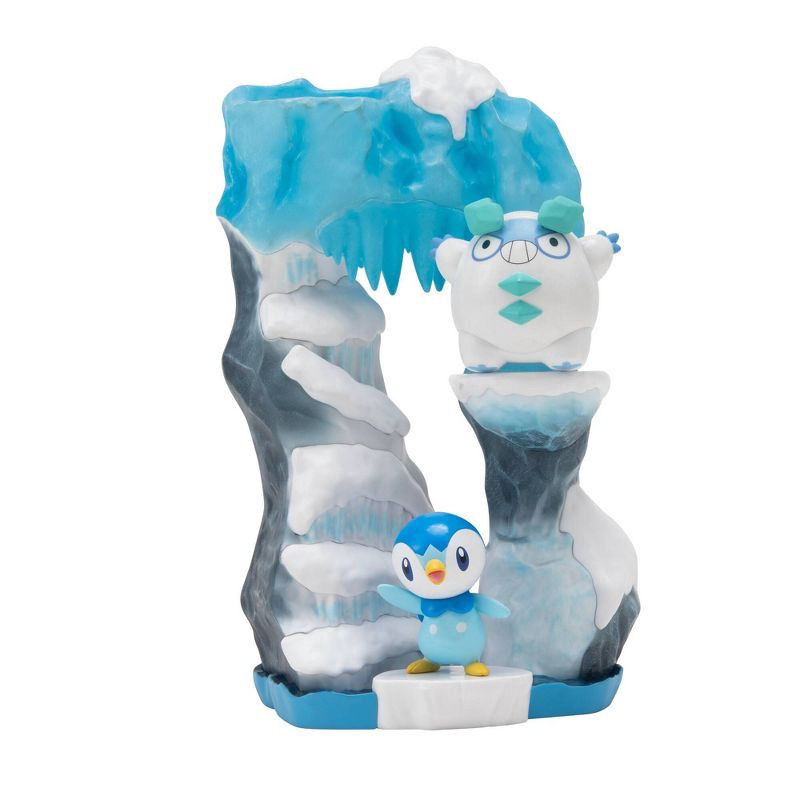 Pokemon Pokémon Select Snowy Hill Glacier Environment Display with ...