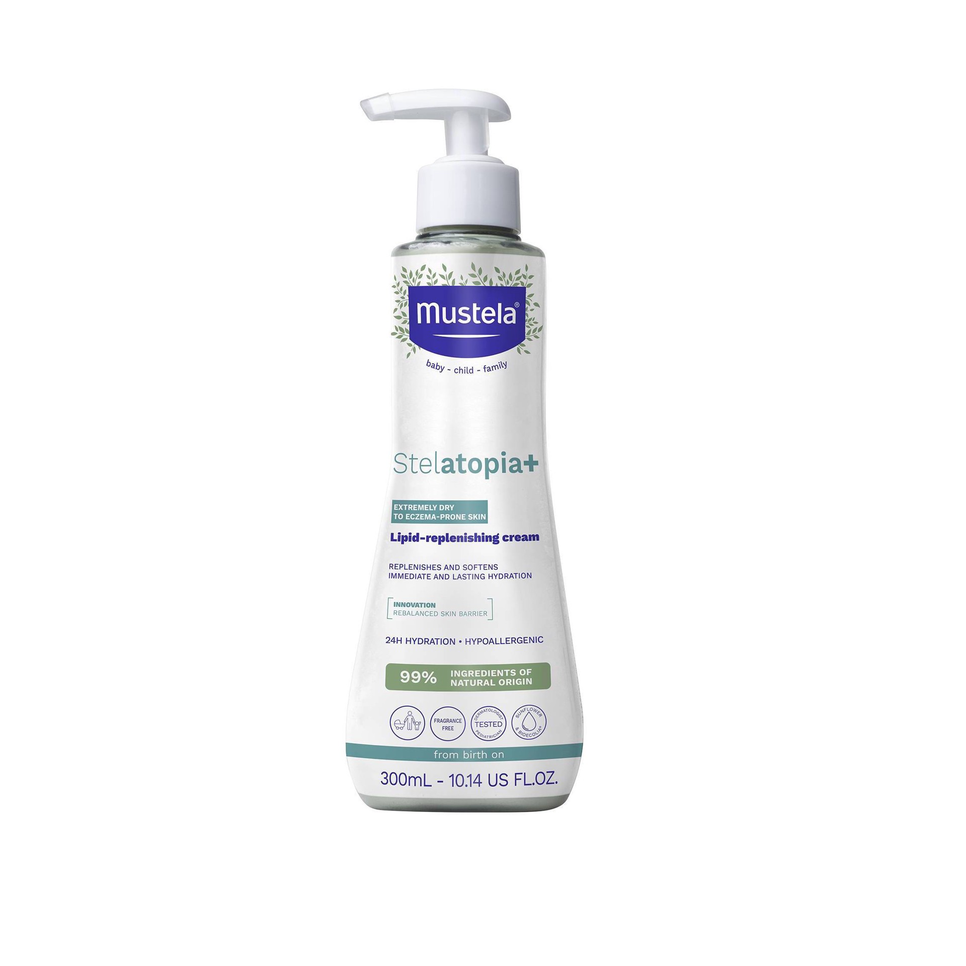 Mustela Stelatopia Lipid Replenishing Baby Eczema Cream - 3 fl oz 3 fl ...