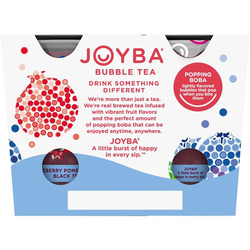JOYBA Blueberry Pomegranate Black Tea - 4pk/12 fl oz Cups 4 ct; 12 fl ...