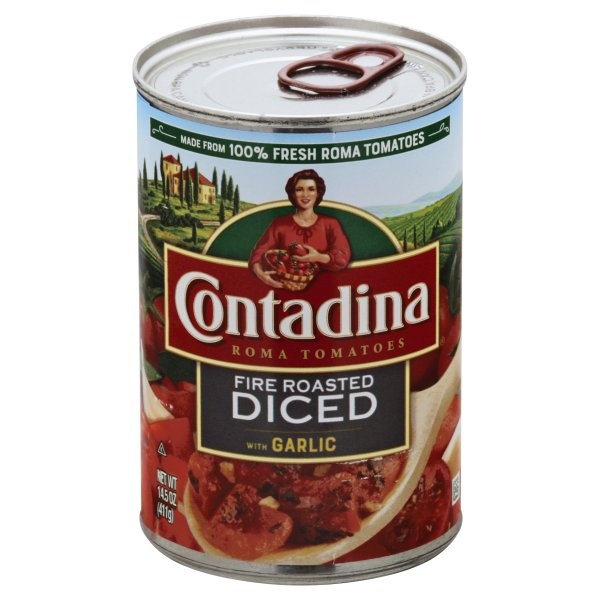 Contadina Fire Roasted Diced Roma Tomatoes With Garlic 2 ct | Shipt