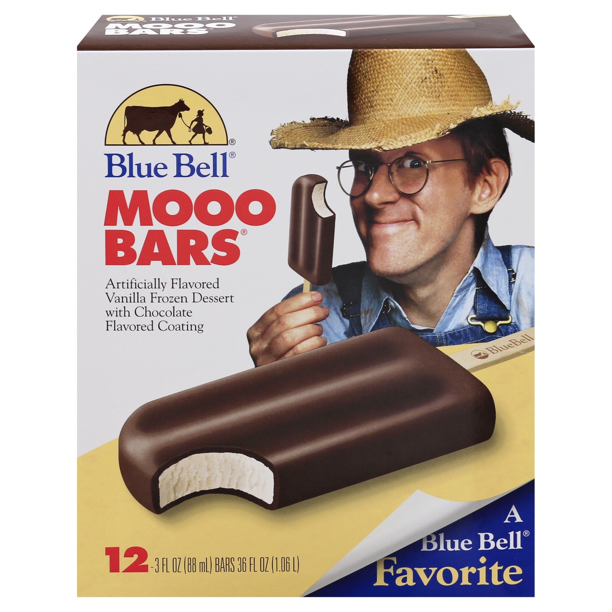 Blue Bell Mooo Bars 12 ct | Shipt