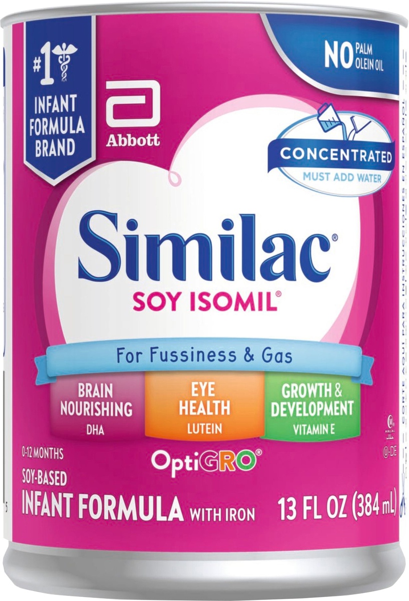 Similac Soy Isomil Infant Formula with Iron 13 oz | Shipt