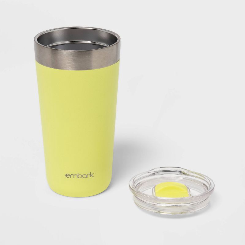 20oz Stainless Steel Lidded Tumbler Citron Green - Embark 20 oz | Shipt