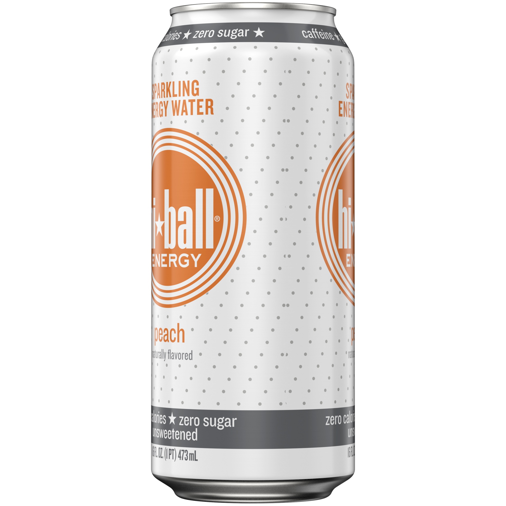 Hiball Energy Peach Energy Seltzer 16 fl oz | Shipt