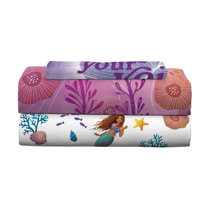 Twin The Little Mermaid Sheet Set 1 ct | Shipt