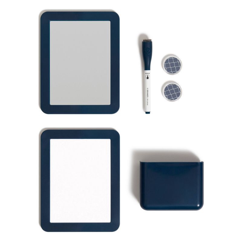 U Brands 6pc Basic Locker Kit Dark Indigo 6 ct | Shipt