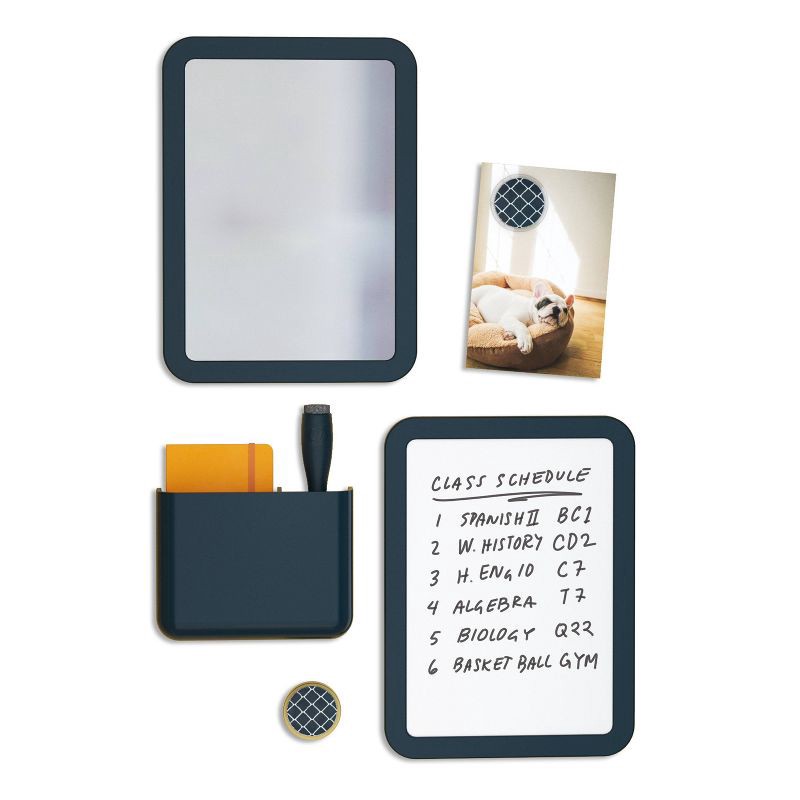 U Brands 6pc Basic Locker Kit Dark Indigo 6 ct | Shipt