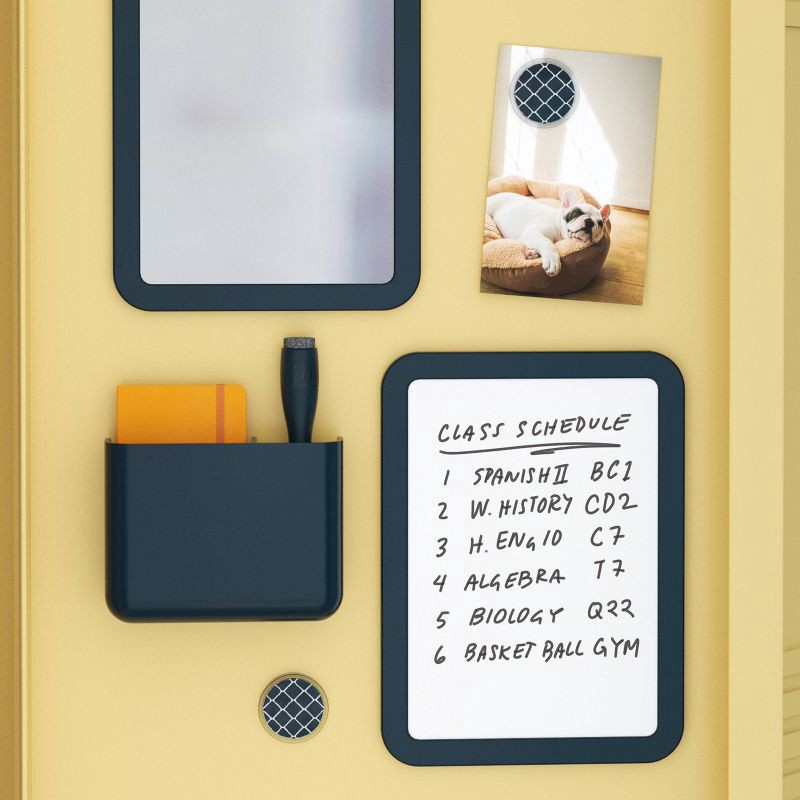 U Brands 6pc Basic Locker Kit Dark Indigo 6 ct | Shipt