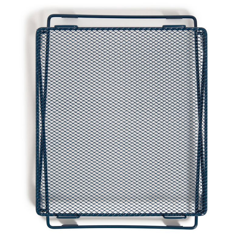 U Brands 12" Mesh Locker Shelf Dark Indigo 1 ct | shipt