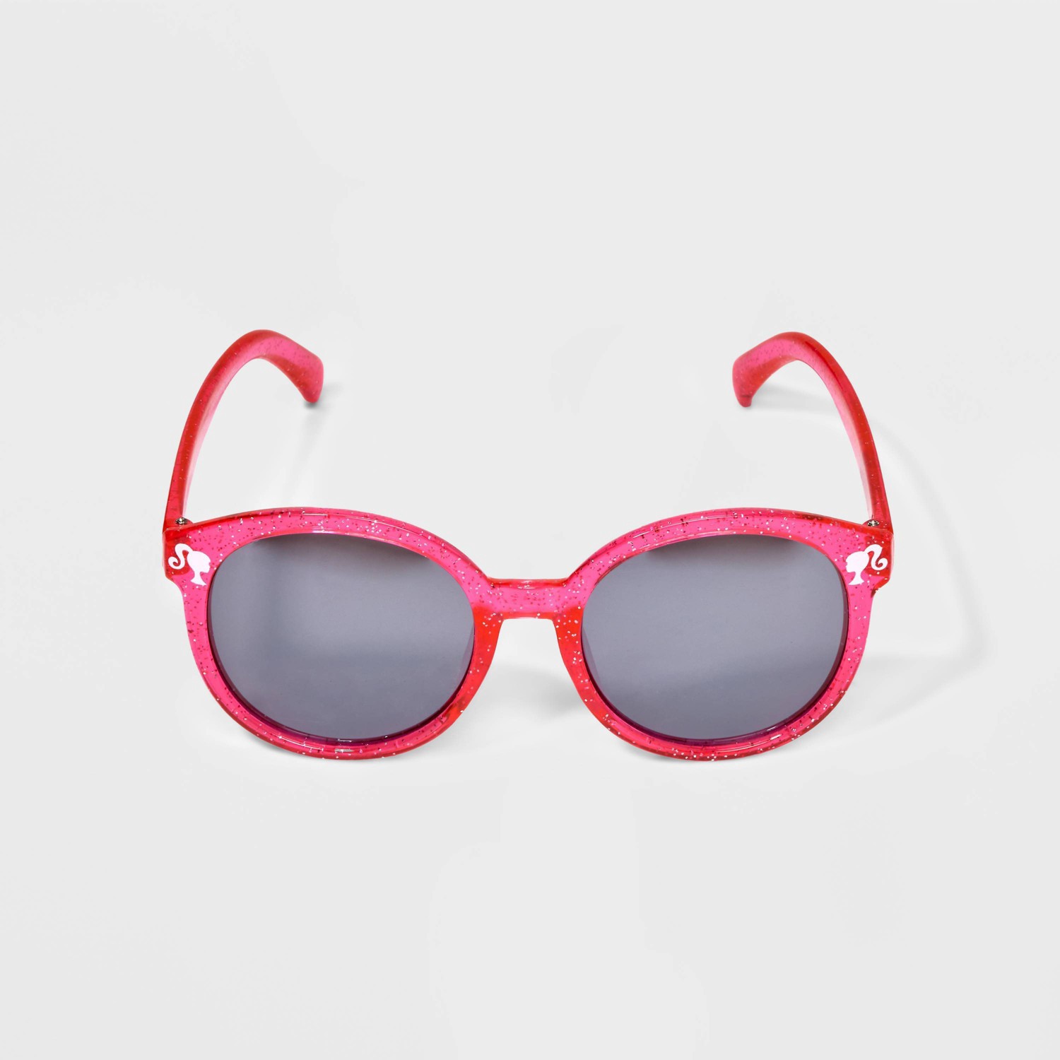 Girls' Barbie Round Sunglasses - Pink 1 ct | Shipt