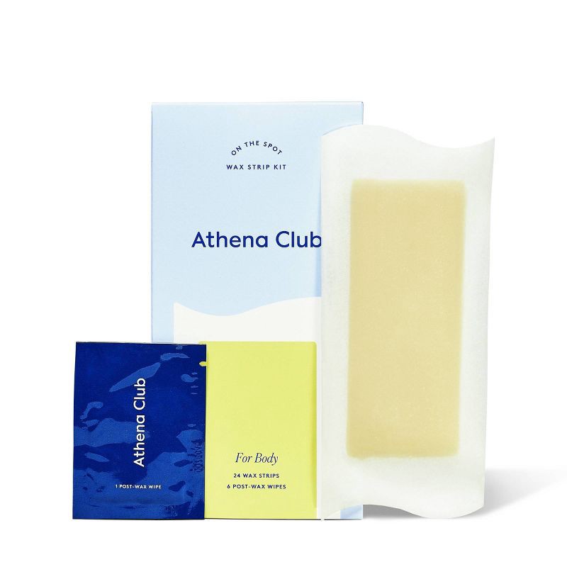 Athena Club Body Wax Strips - 30ct (24 wax strips 6 wipes) 30 ct | Shipt