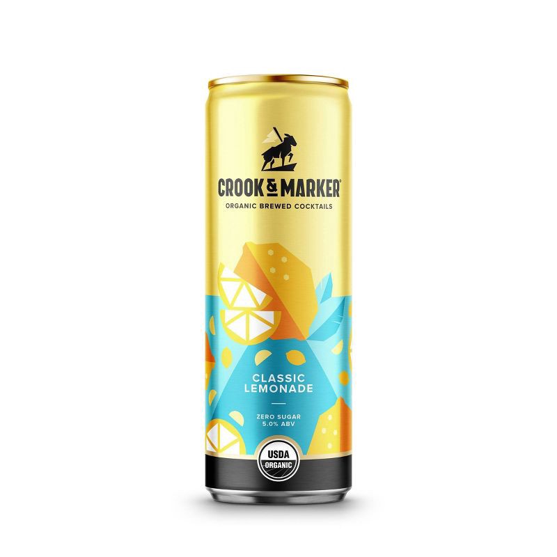 Crook & Marker Tea & Lemonade Variety Pack - 8pk/ 11.5 fl oz Cans 8 ct ...