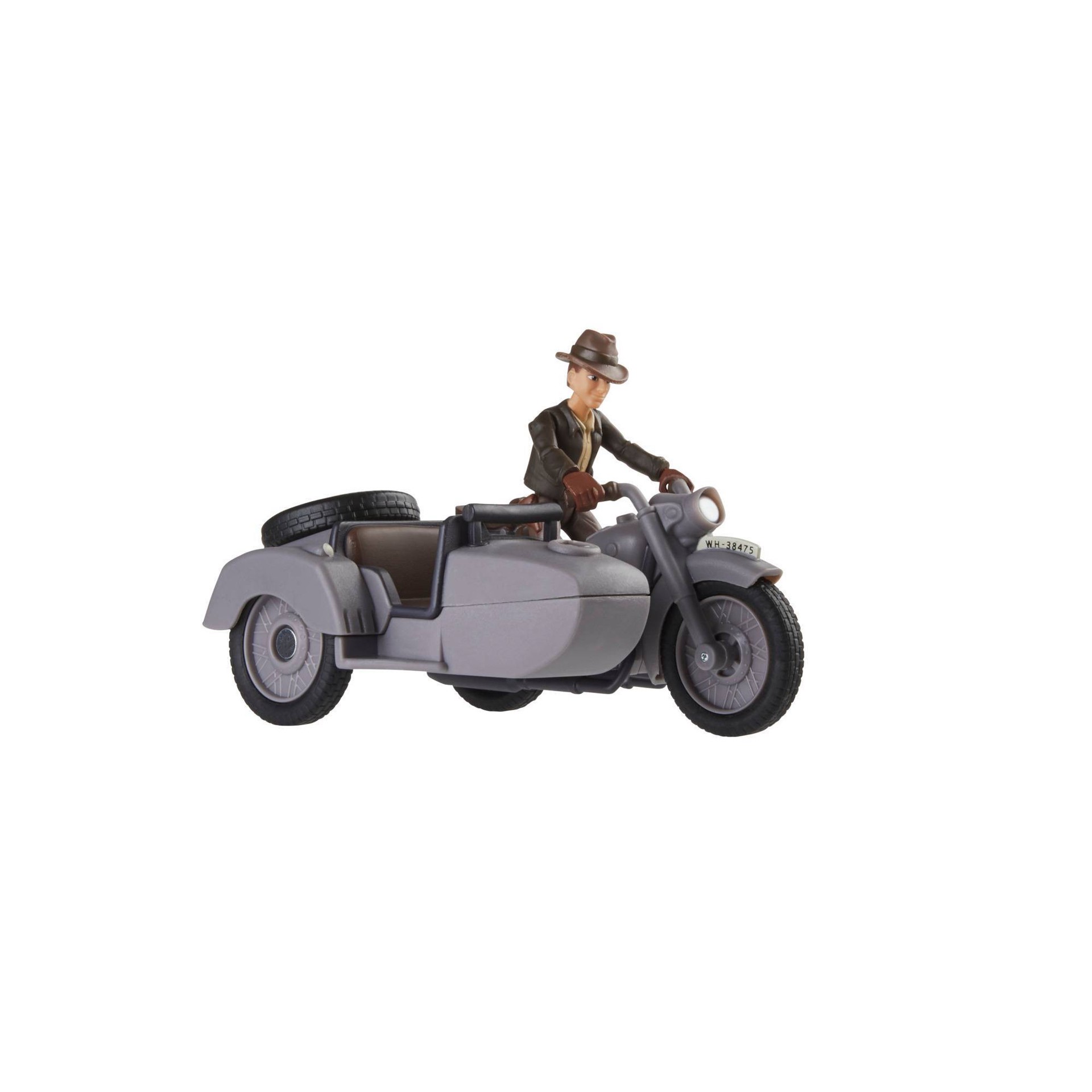 Hasbro Indiana Jones Worlds of Adventure Action Figure with Motorcycle ...