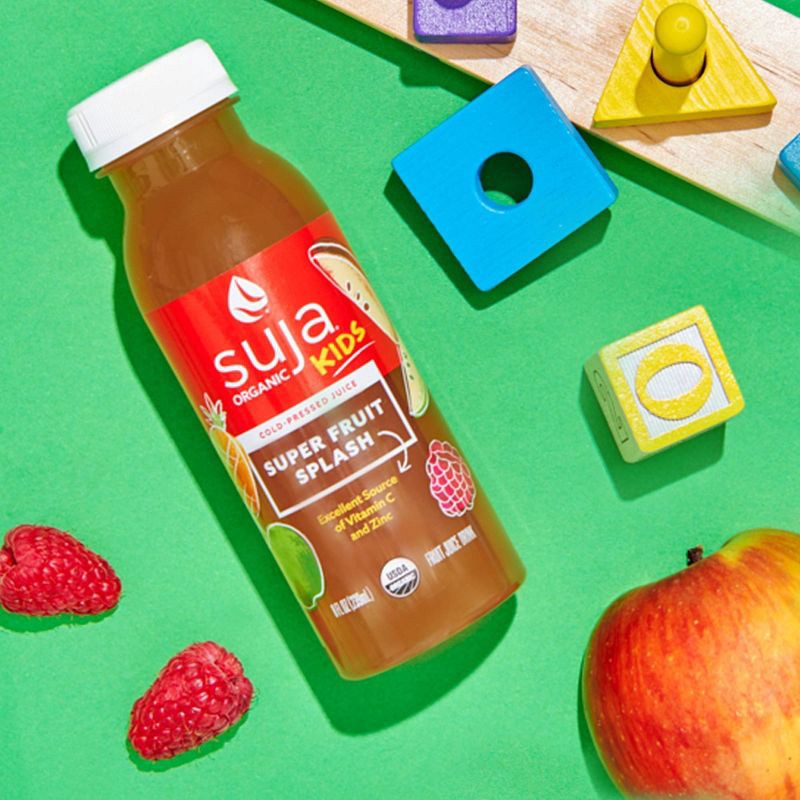 Suja Kid Organic Super Fruit Splash Cold-Pressed Fruit Juice Drink - 8 ...