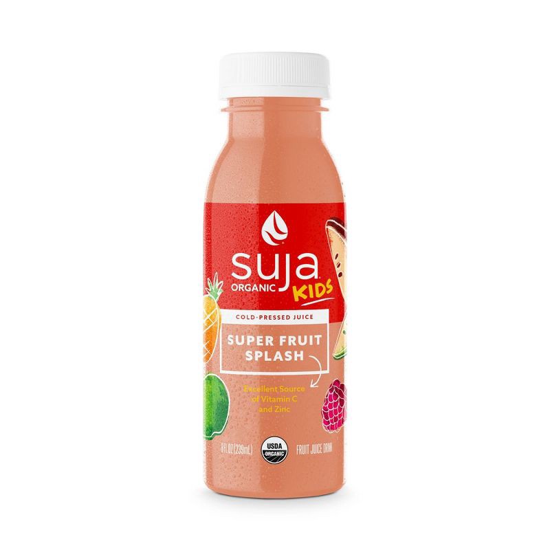 Suja Kid Organic Super Fruit Splash Cold-Pressed Fruit Juice Drink - 8 ...