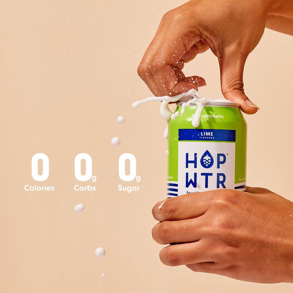 HOP WTR Lime - 6pk/12 fl oz Cans 6 ct; 12 fl oz | Shipt