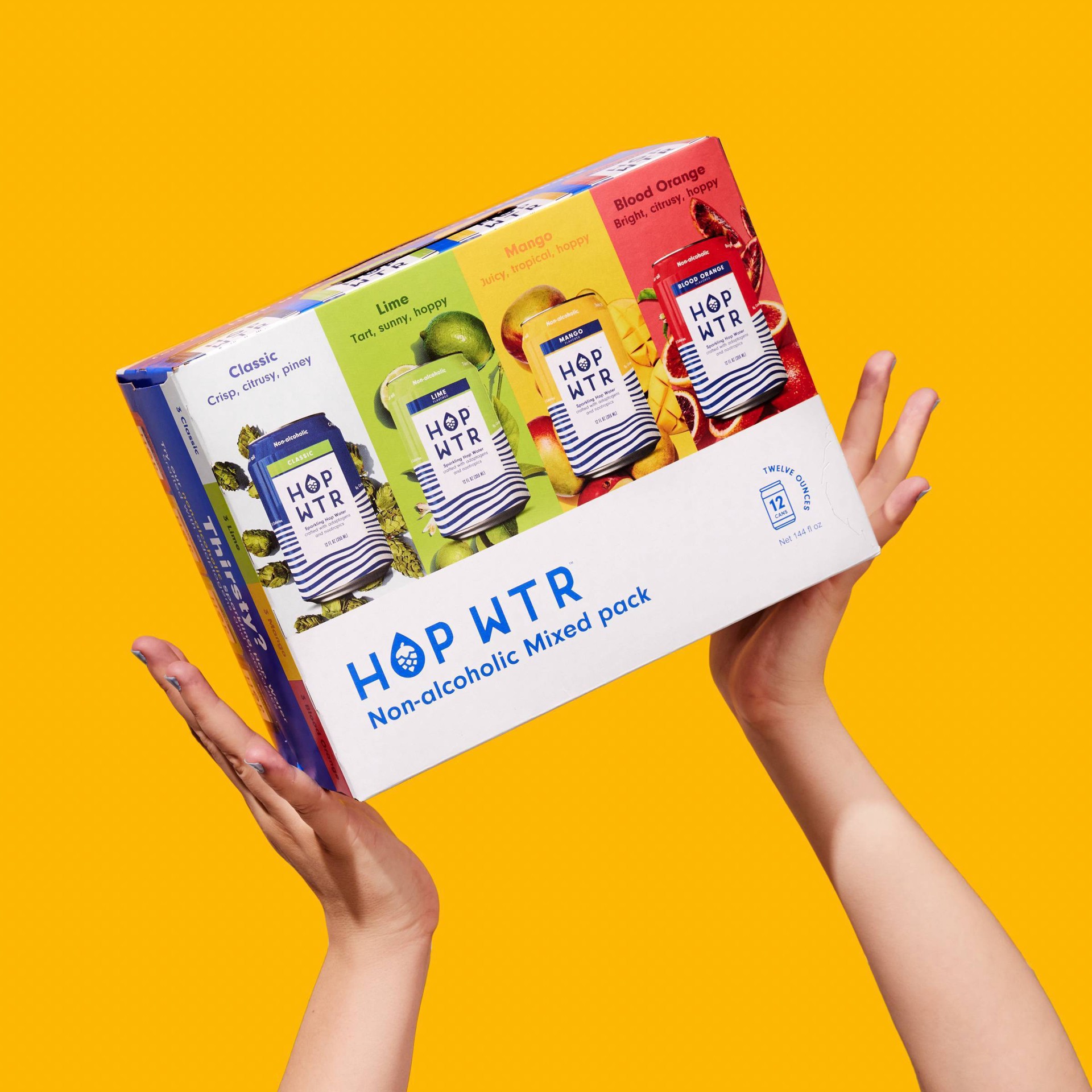 HOP WTR Variety Pack - 12pk/12 fl oz Cans 12 ct; 12 fl oz | Shipt