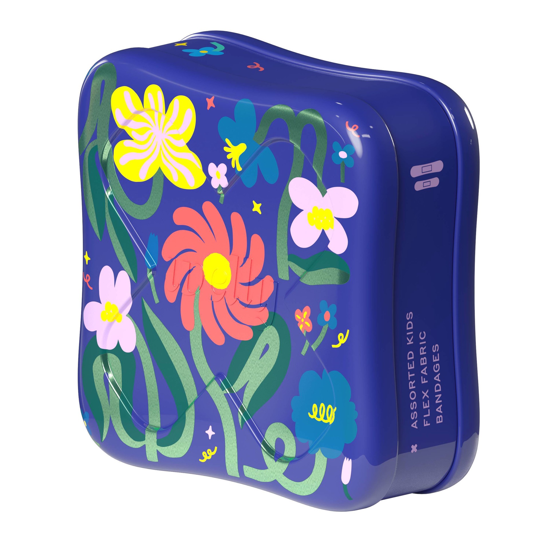 Welly Flex Fabric Bandages - Floral Wonderland - 48ct 48 ct | Shipt