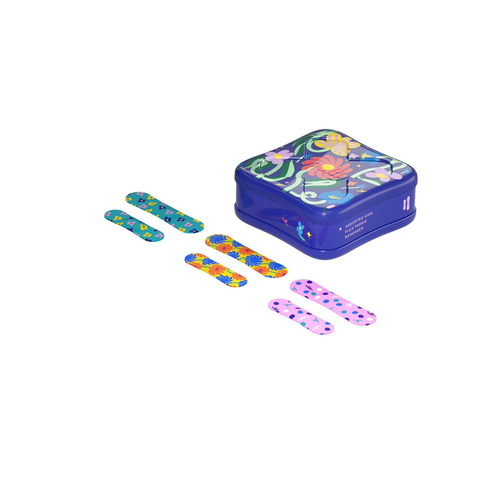 Welly Flex Fabric Bandages - Floral Wonderland - 48ct 48 ct | Shipt