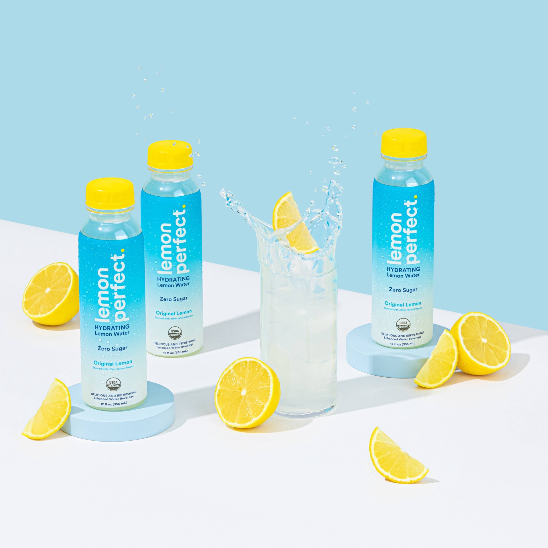 Lemon Perfect Organic Just Lemon Cold-Pressed Lemon Water 12 fl oz | Shipt