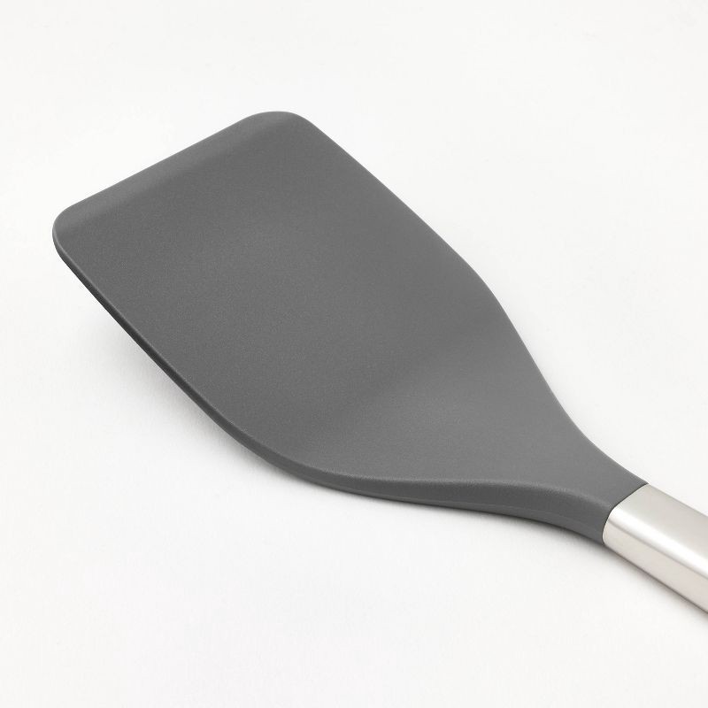 Stainless Steel and Nylon Solid Turner Dark Gray - Figmint™ 1 ct | shipt