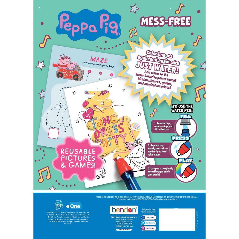 Peppa Pig Imagine Ink Water Surprise with Pen 1 ct | Shipt