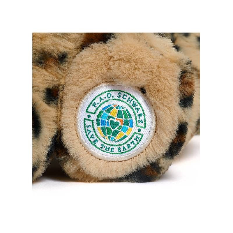 FAO Schwarz 10" Planet Love Recycled Bottle Amur Leopard Toy Plush 1 ct ...