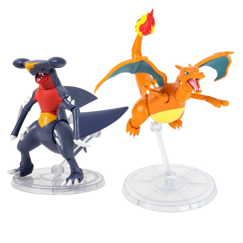 Pokemon Pokémon Select Charizard and Garchomp Action Figure Set - 2pk ...