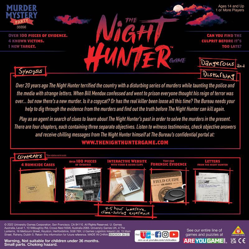 University Games The Night Hunter Board Game 1 ct | Shipt