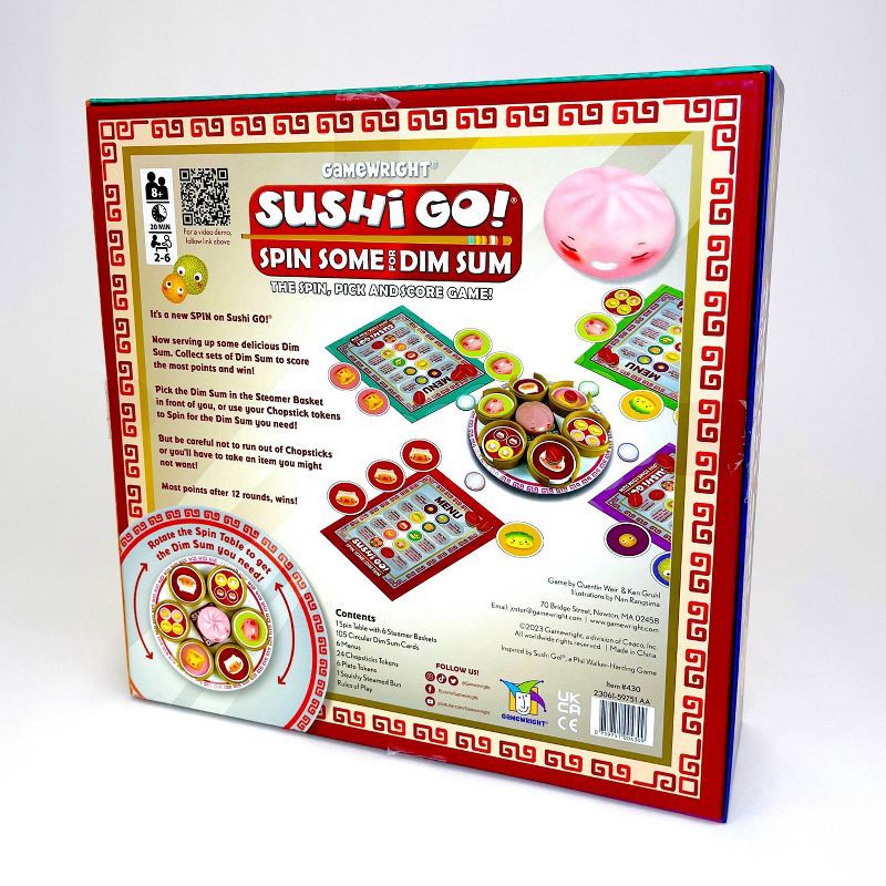 Gamewright Sushi Go Spin Some for Dim Sum Board Game 1 ct | Shipt