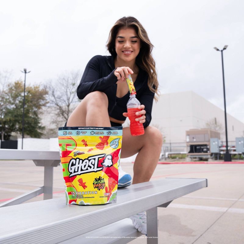 GHOST Sour Patch Kids' Vegan Hydration Sticks - Redberry - 12pk 12 ct ...