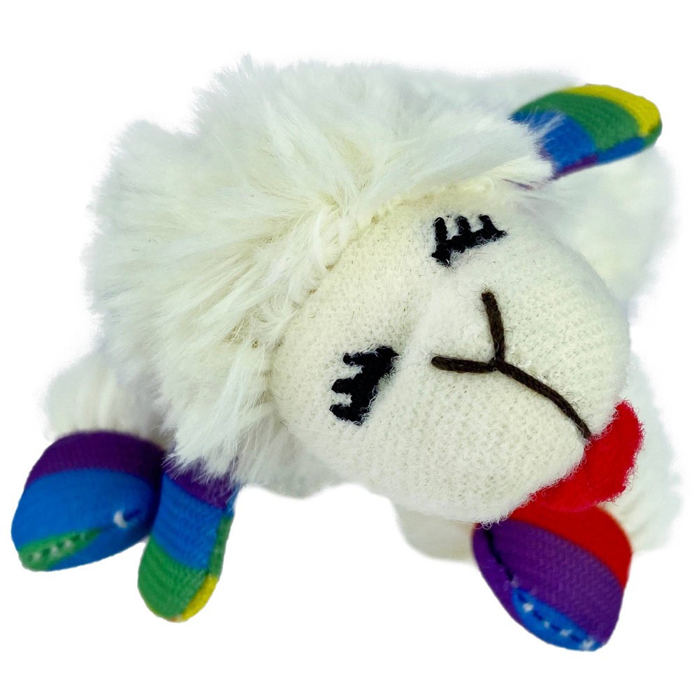 Multipet Lamb Chop Cat Toy with Rainbow Ears and Paws 1 ct | Shipt