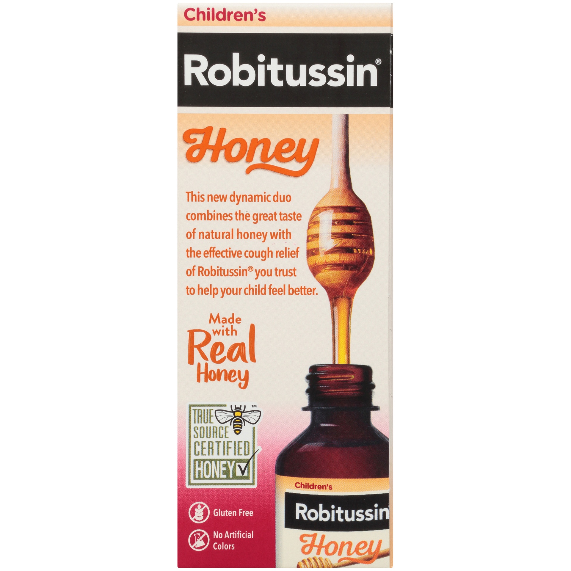 Robitussin Children's Honey Cough & Chest Congestion Dm 4 fl oz | Shipt