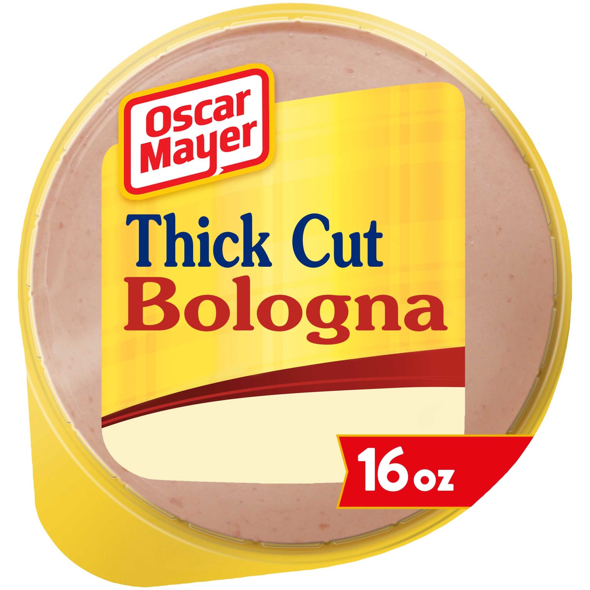 Oscar Mayer Thick Cut Bologna Made with Chicken & Pork, Beef added ...