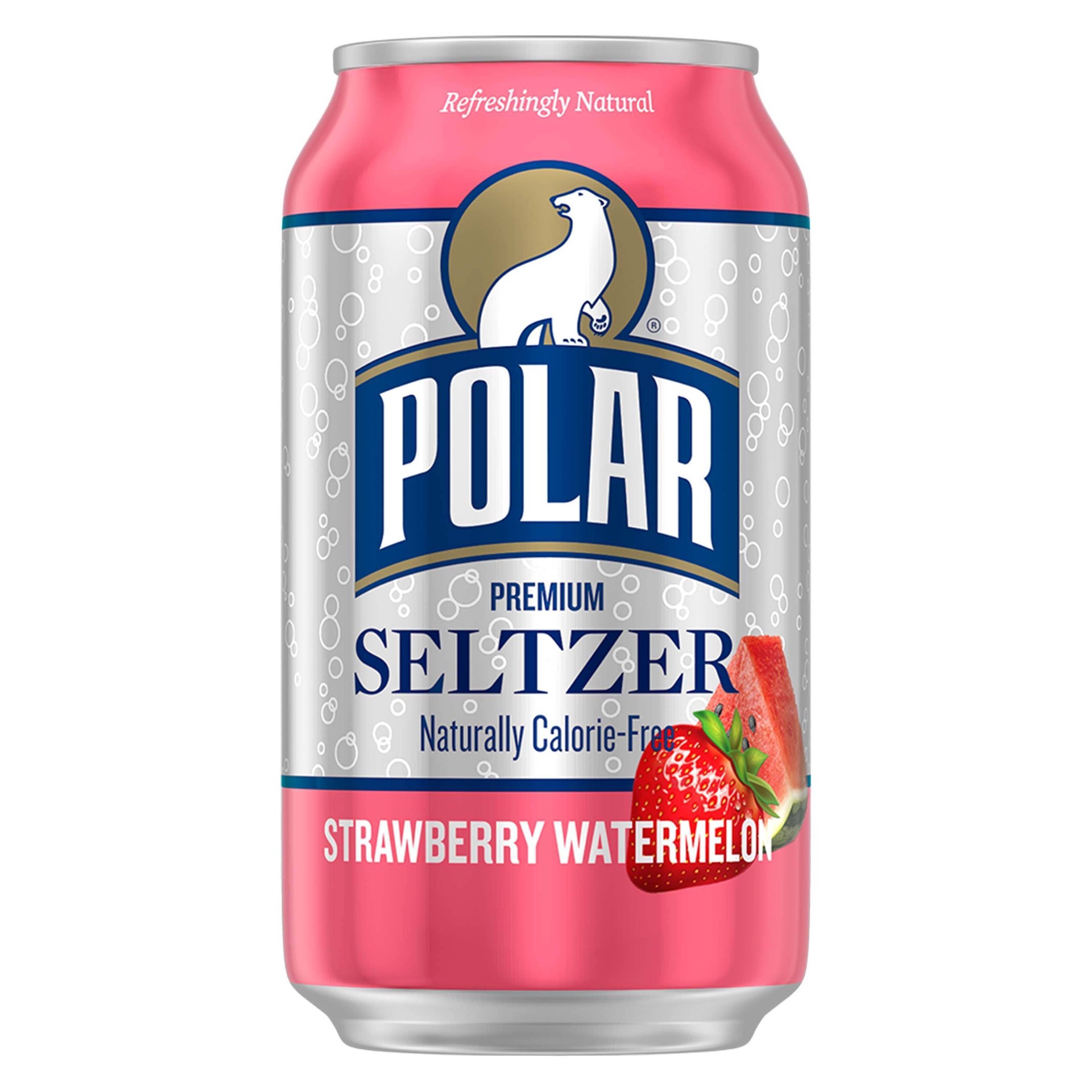 Polar Beverages Polar Strawberry Watermelon Seltzer Water - 8pk/12 fl ...